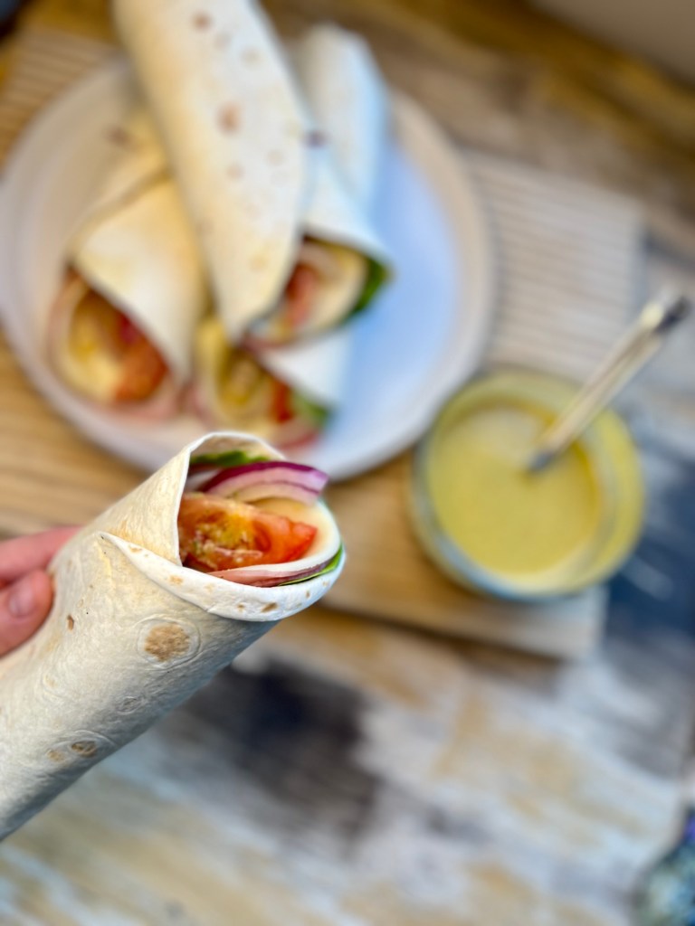 Italian Wraps - The Wholesome Spoon